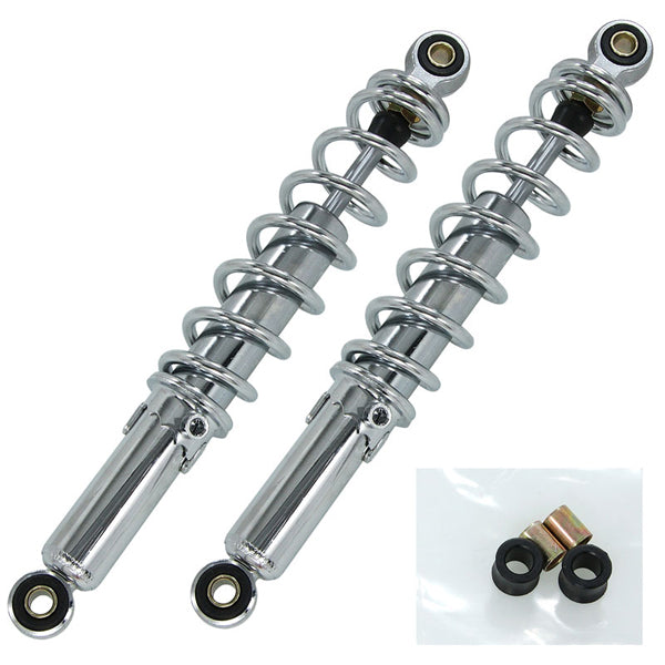BS0866- Dax / Monkey 330mm Rear Shocks In Chrome – MADMUNK CANNON ...