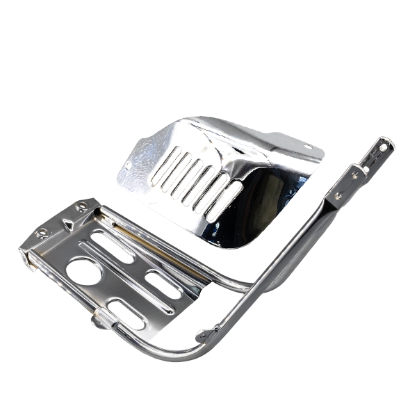 BS2160 - Chrome Engine Guard And Spark Plug Cover For Ct70 – MADMUNK ...